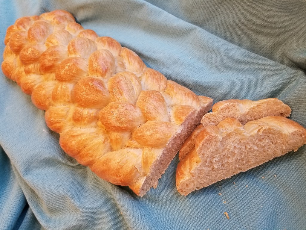 The Eight-Strand Plaited Loaf – Here's the Dish