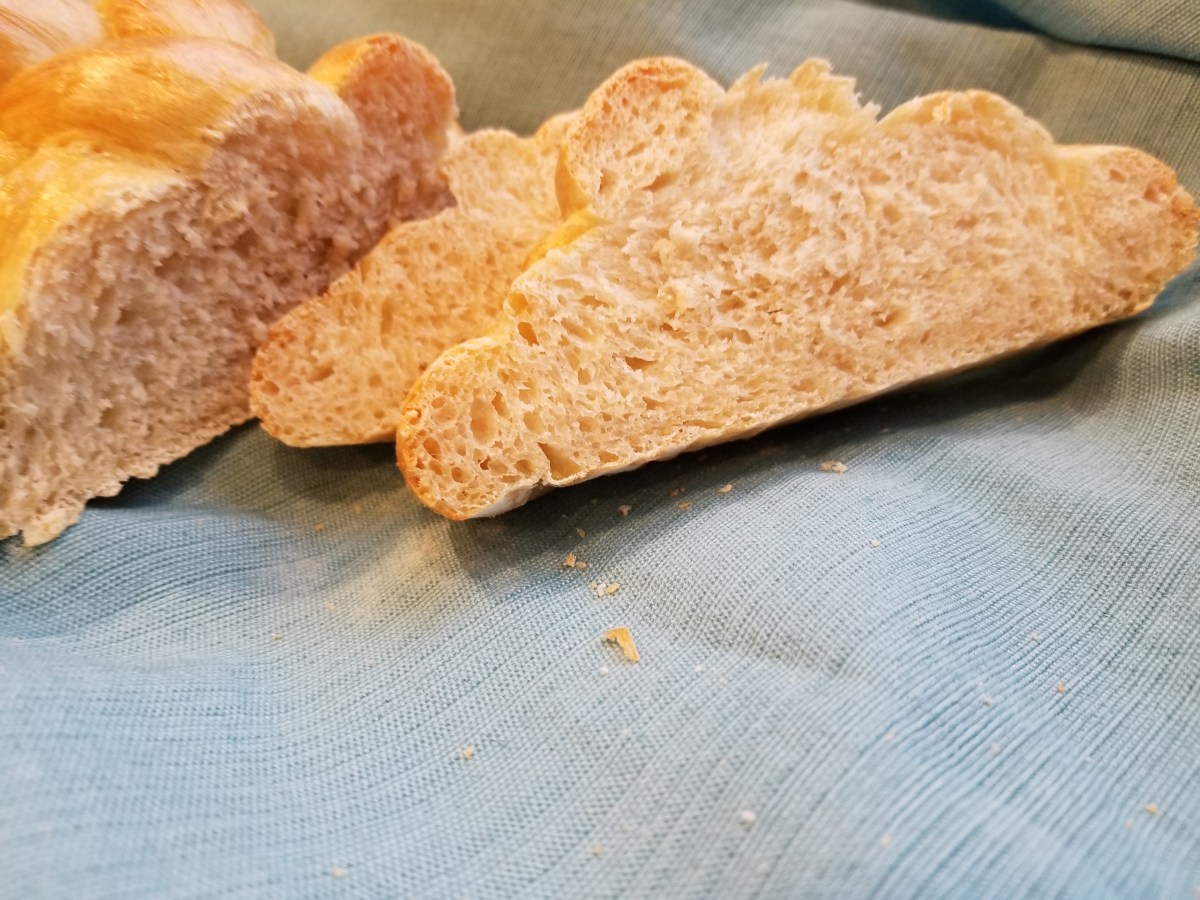 The Eight-Strand Plaited Loaf – Here's the Dish