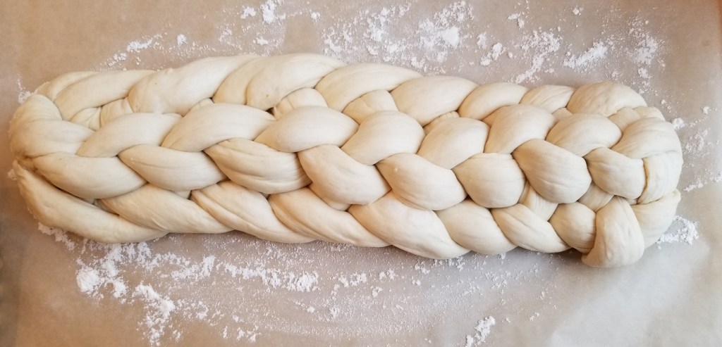 The Eight-Strand Plaited Loaf – Here's the Dish