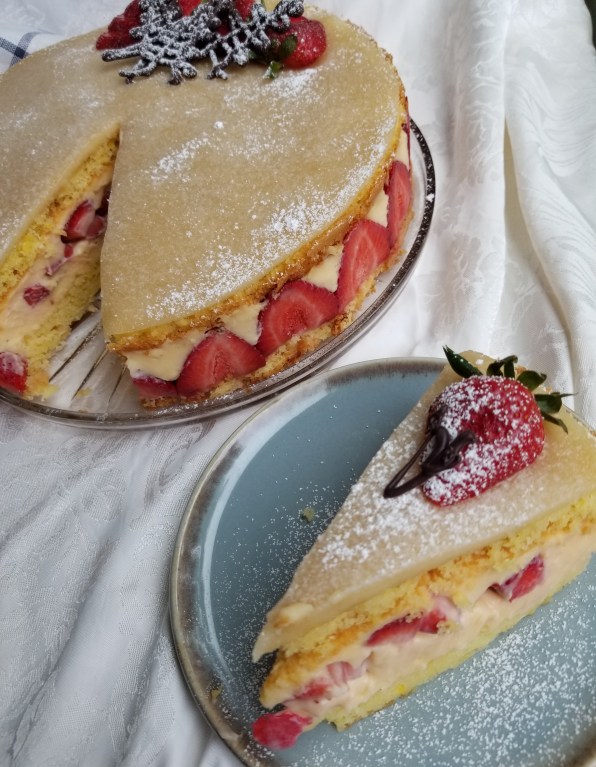 Fraisier Cake – Here's the Dish