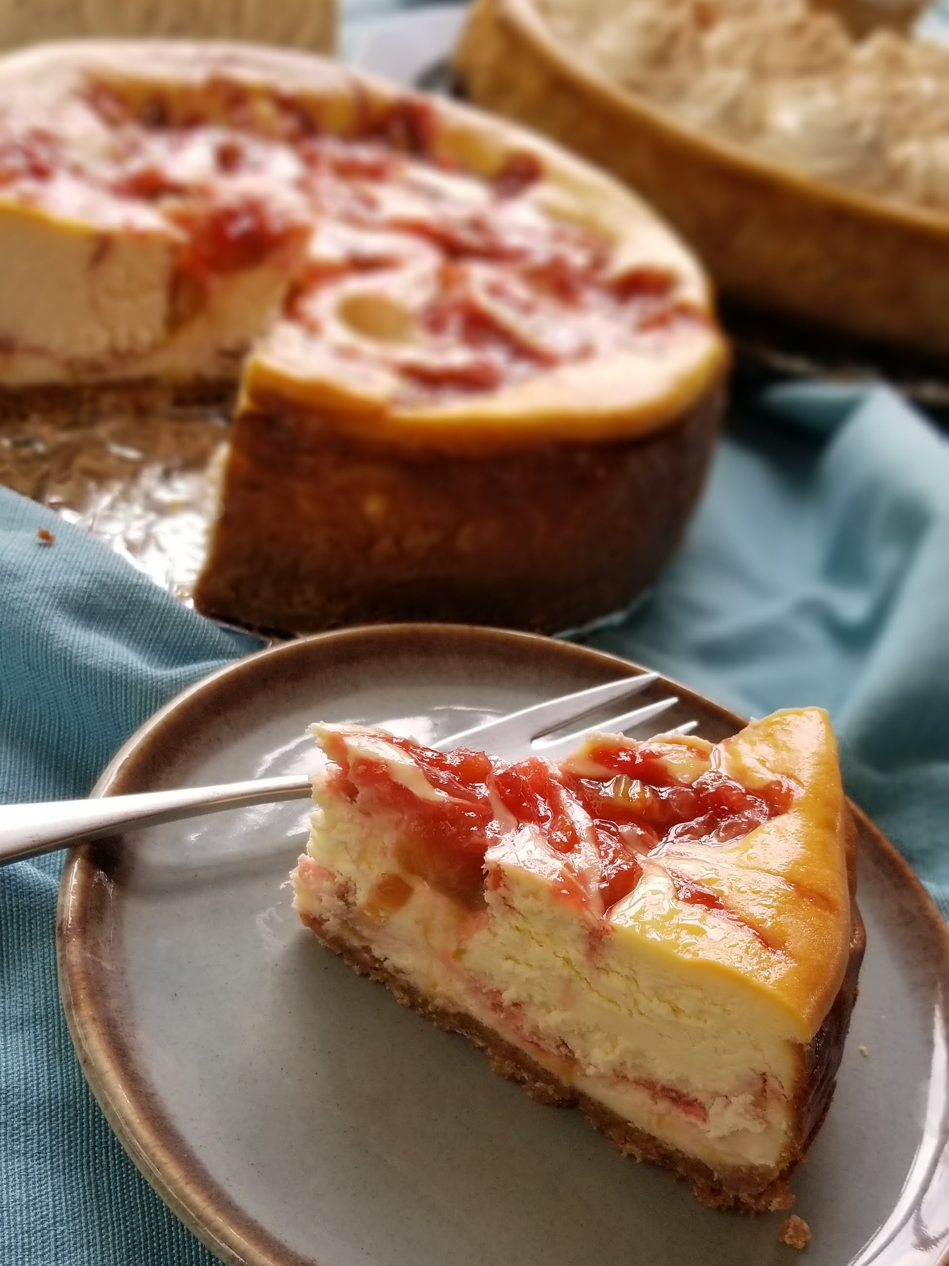 Three-Tiered Cheesecake – Here's the Dish