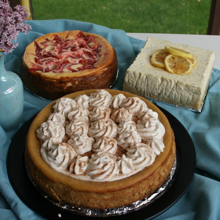 Three-Tiered Cheesecake – Here's the Dish