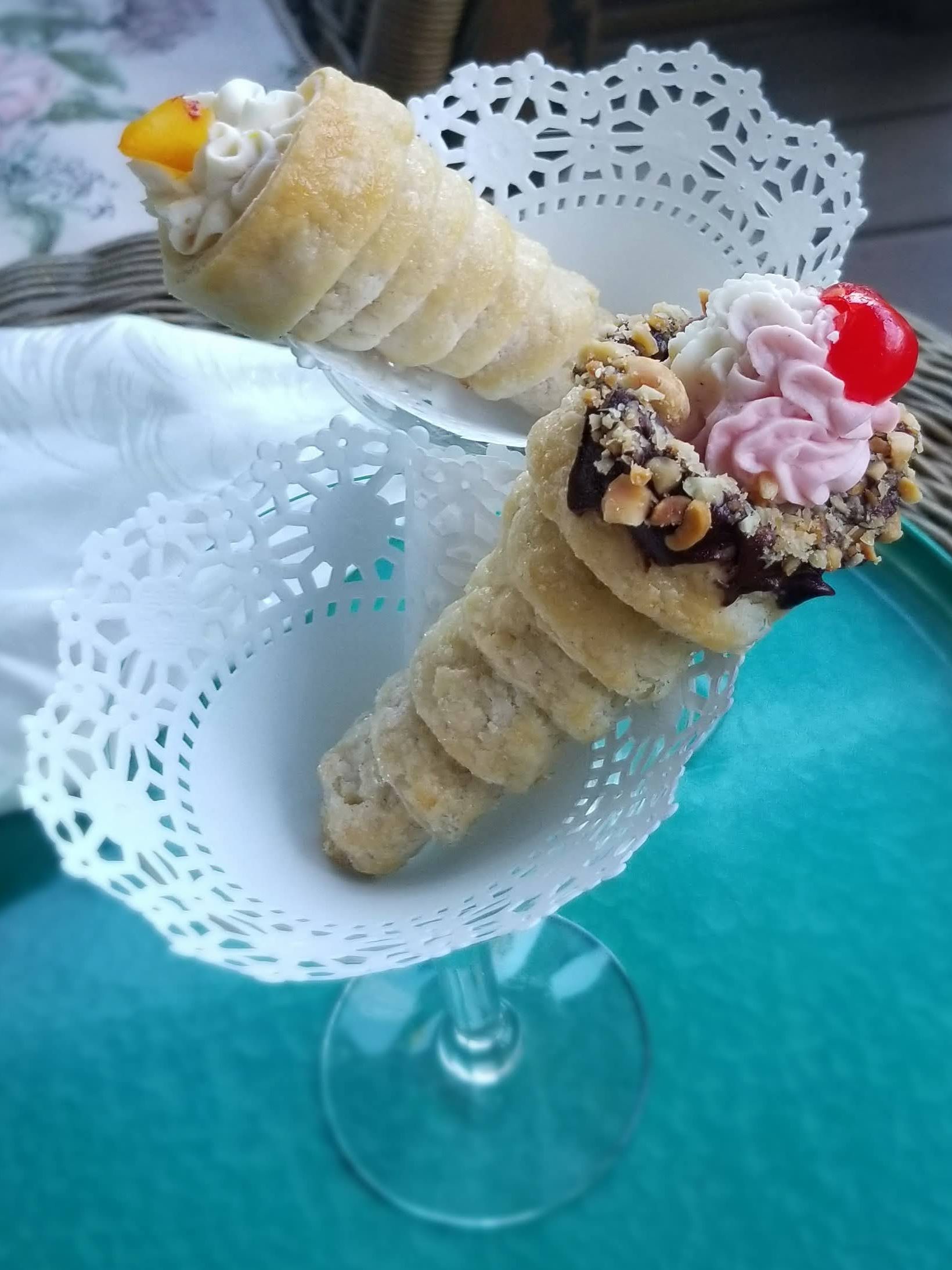 Cream Horns – Here's the Dish