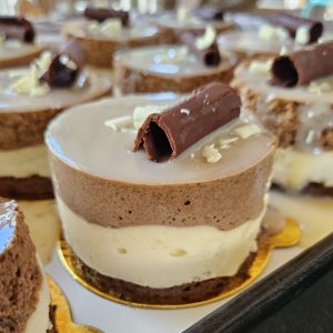 Mini Mousse Cakes – Here's the Dish
