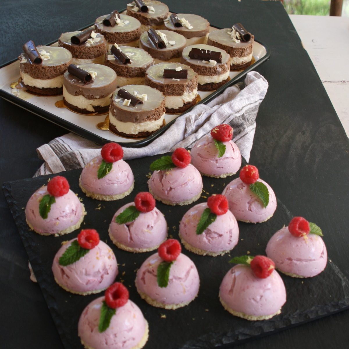 Mini Mousse Cakes – Here's the Dish